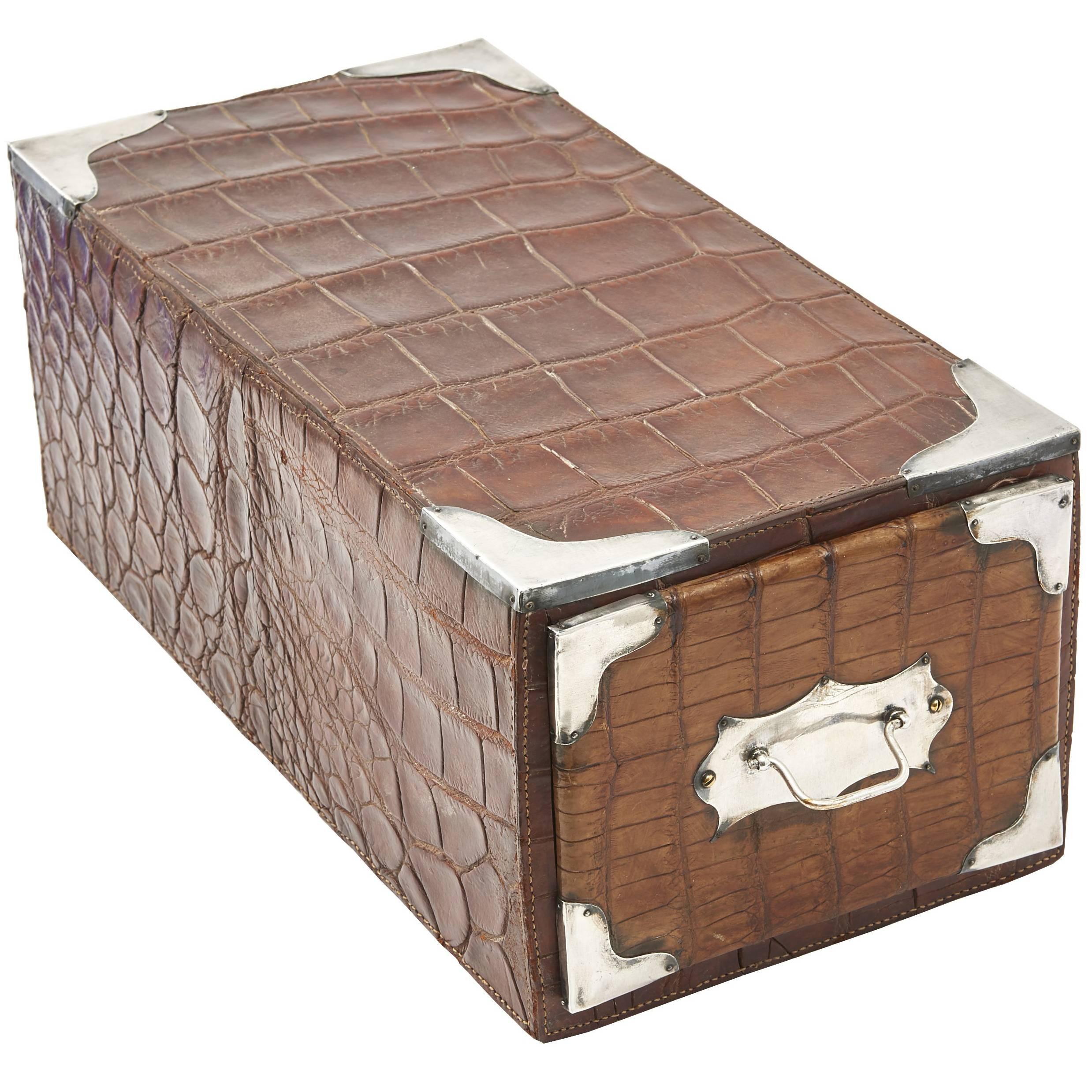 Sterling Silver and Jade Box, Farmer, circa 1920 For Sale at 1stdibs