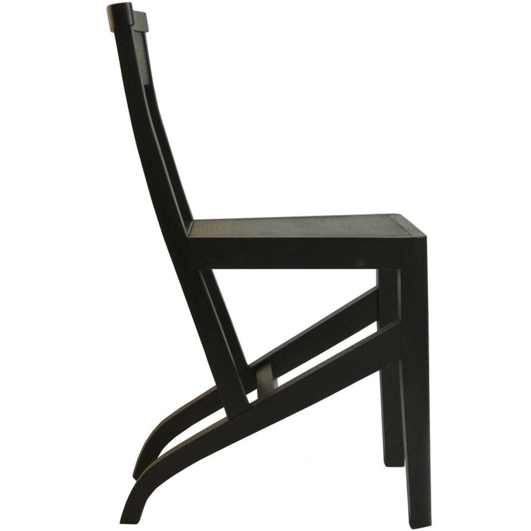 Potentino - chestnut dining chair, designed by Nigel Coates For Sale at ...
