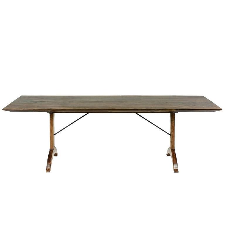 Erickson Aesthetics Bastogne Walnut Dining Table For Sale at 1stDibs