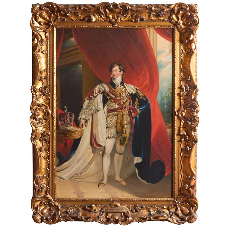 Copy of 'King George IV', Oil on Canvas For Sale at 1stdibs
