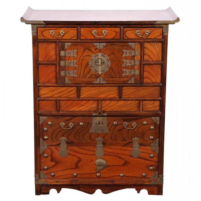 Antique Korean Tansu Cabinet at 1stDibs | tansu cabinets, korean tansu ...