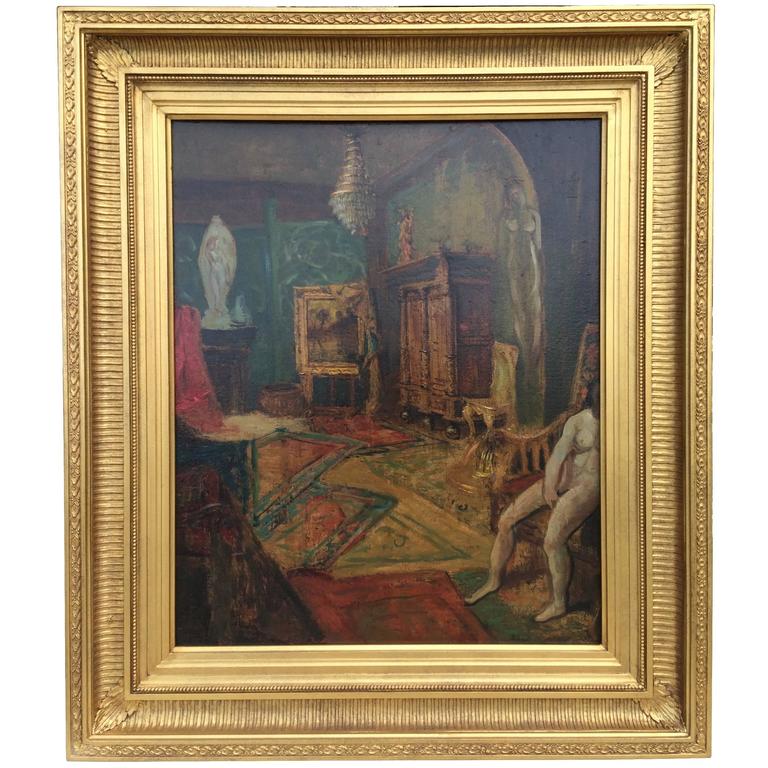 "Artist Studio - Paris" by Louis Aston Knight For Sale at 1stDibs