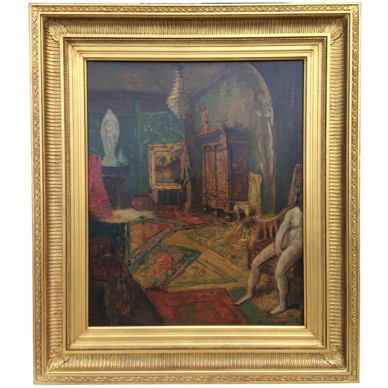 "Artist Studio - Paris" by Louis Aston Knight at 1stDibs