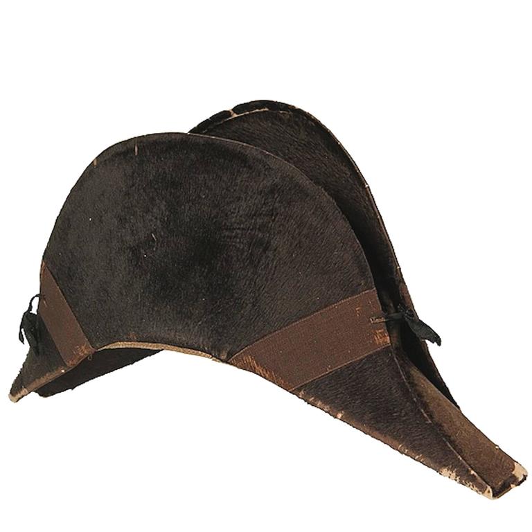 Rare New York Maker War of 1812 Officers Bicorn Hat For Sale at 1stDibs ...