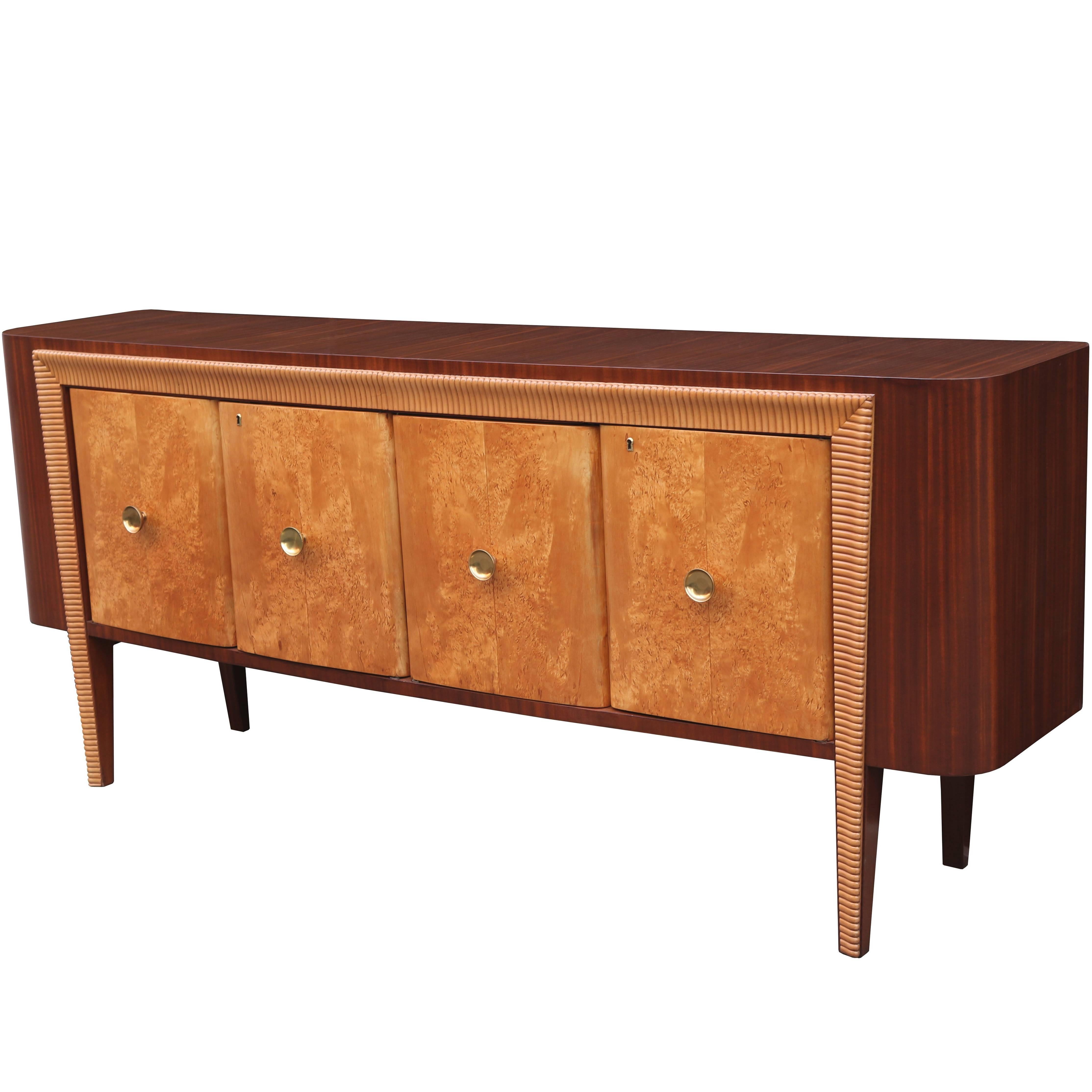 Fine Italian Modernist Sideboard at 1stDibs