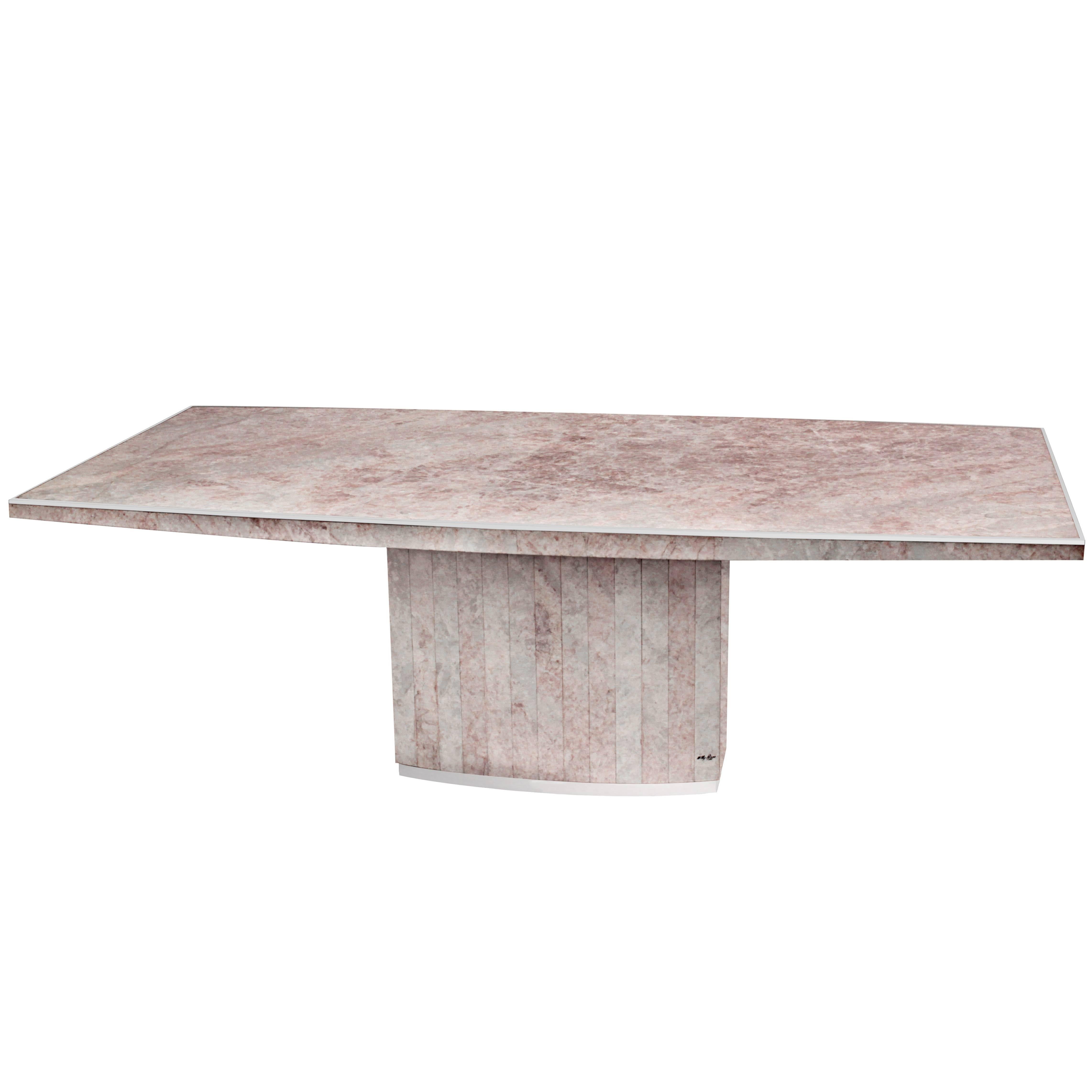 Unique Dining Table by Willy Rizzo at 1stDibs | unique dining sets