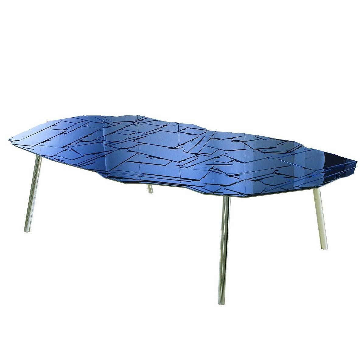 EDRA Brasilia Dining Table in Colored Methacrylate For Sale at 1stDibs ...