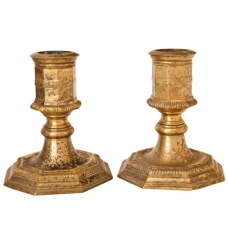 Italian Candlesticks, circa 1680 at 1stDibs