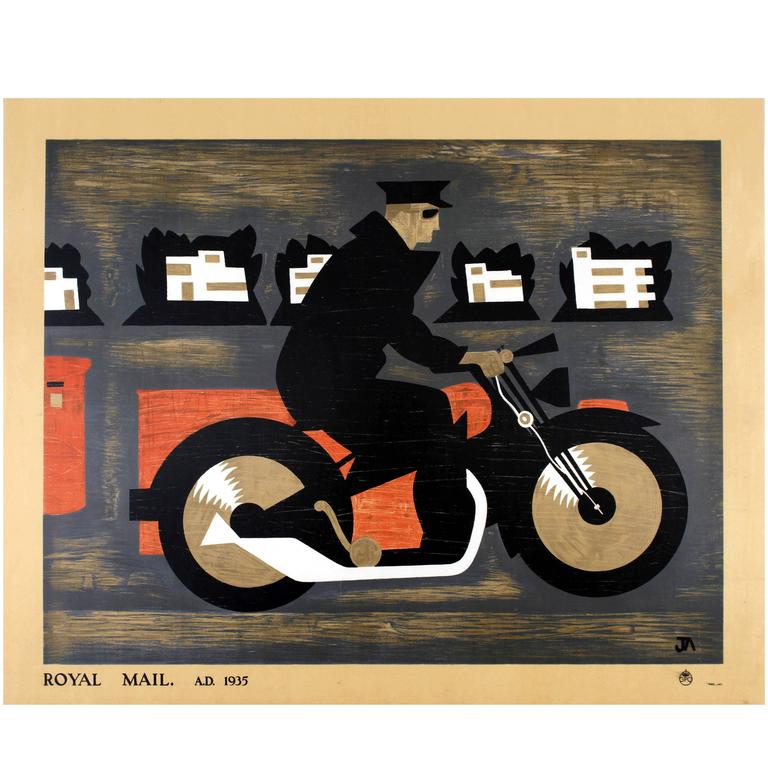 Original Vintage General Post Office GPO Advertising Poster - Royal ...