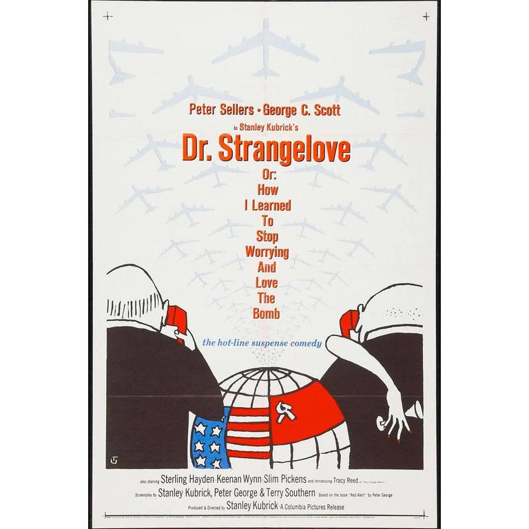 "Dr. Strangelove" Film Poster, 1964 at 1stDibs