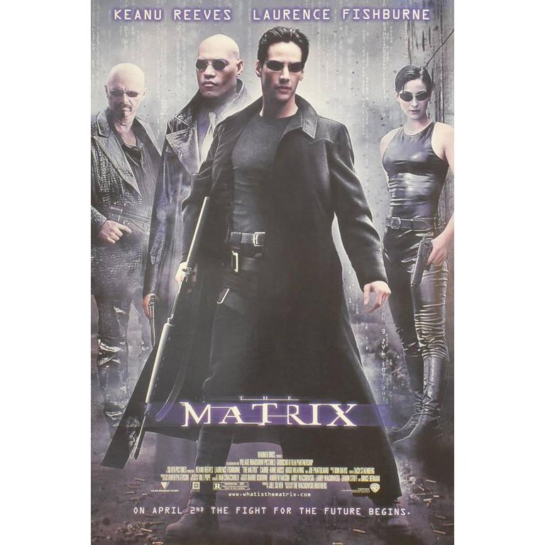 "The Matrix" Film Posters, 1999 For Sale at 1stdibs