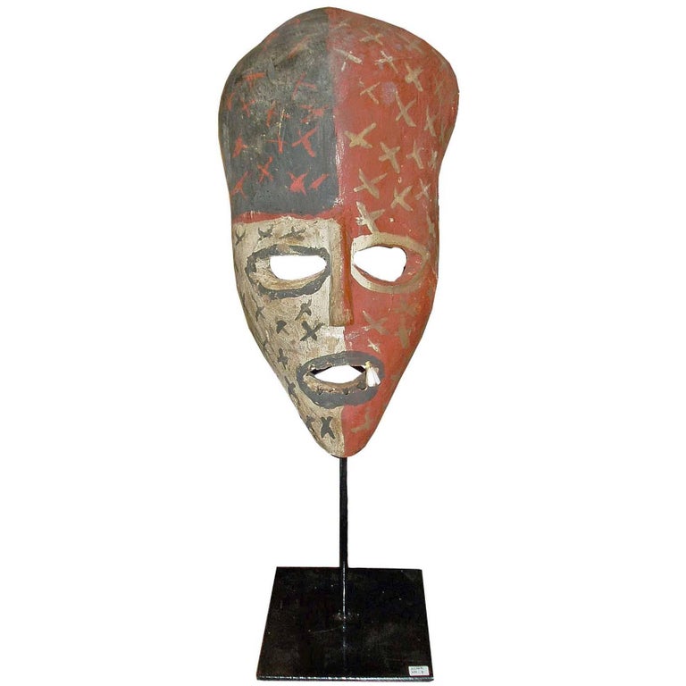 Wood Mask from Congo For Sale at 1stDibs