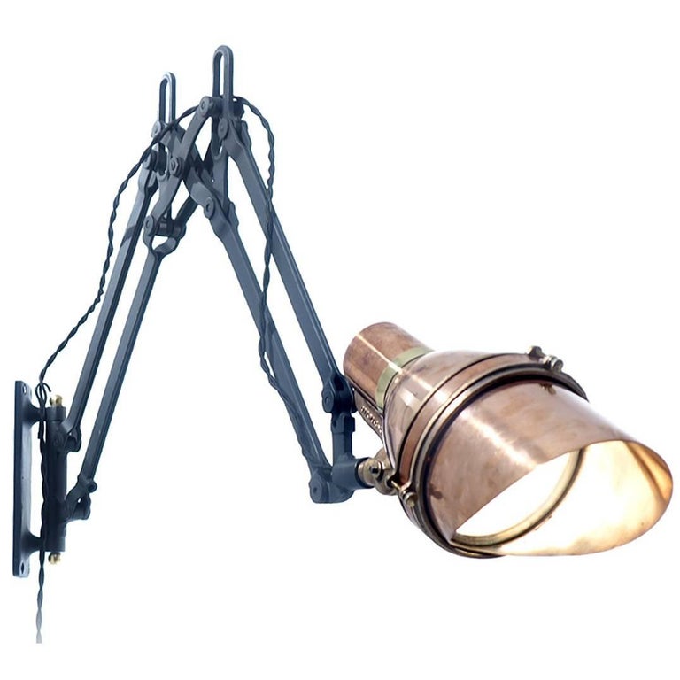Articulated Swing Arm Spot Light at 1stDibs