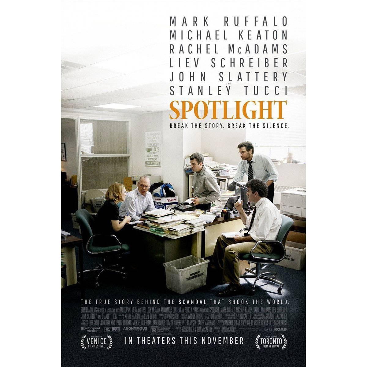 "Spotlight" Film Poster, 2015 For Sale at 1stDibs | spotlight film poster