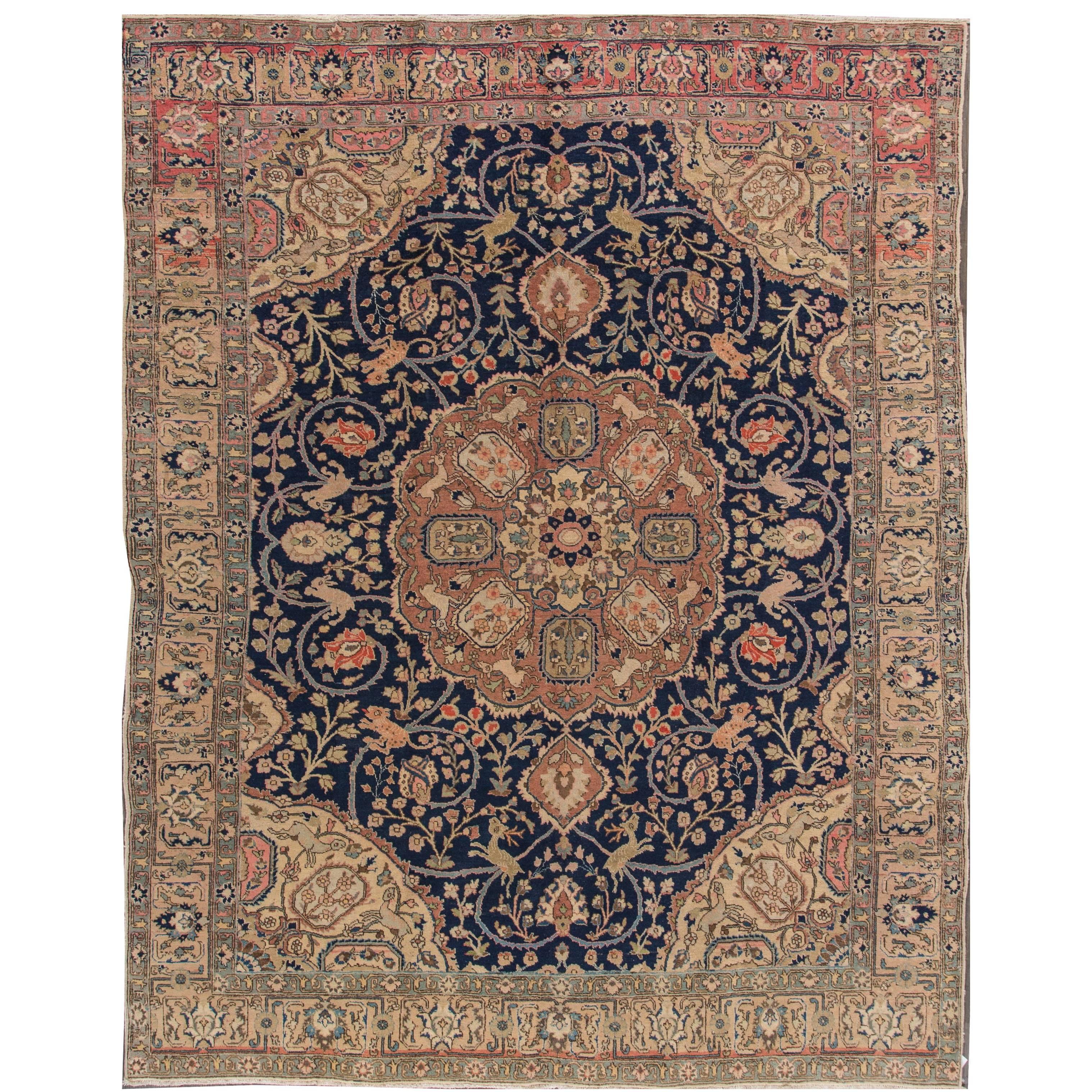 Beautifully Designed Modern Bidjar Rug For Sale at 1stDibs