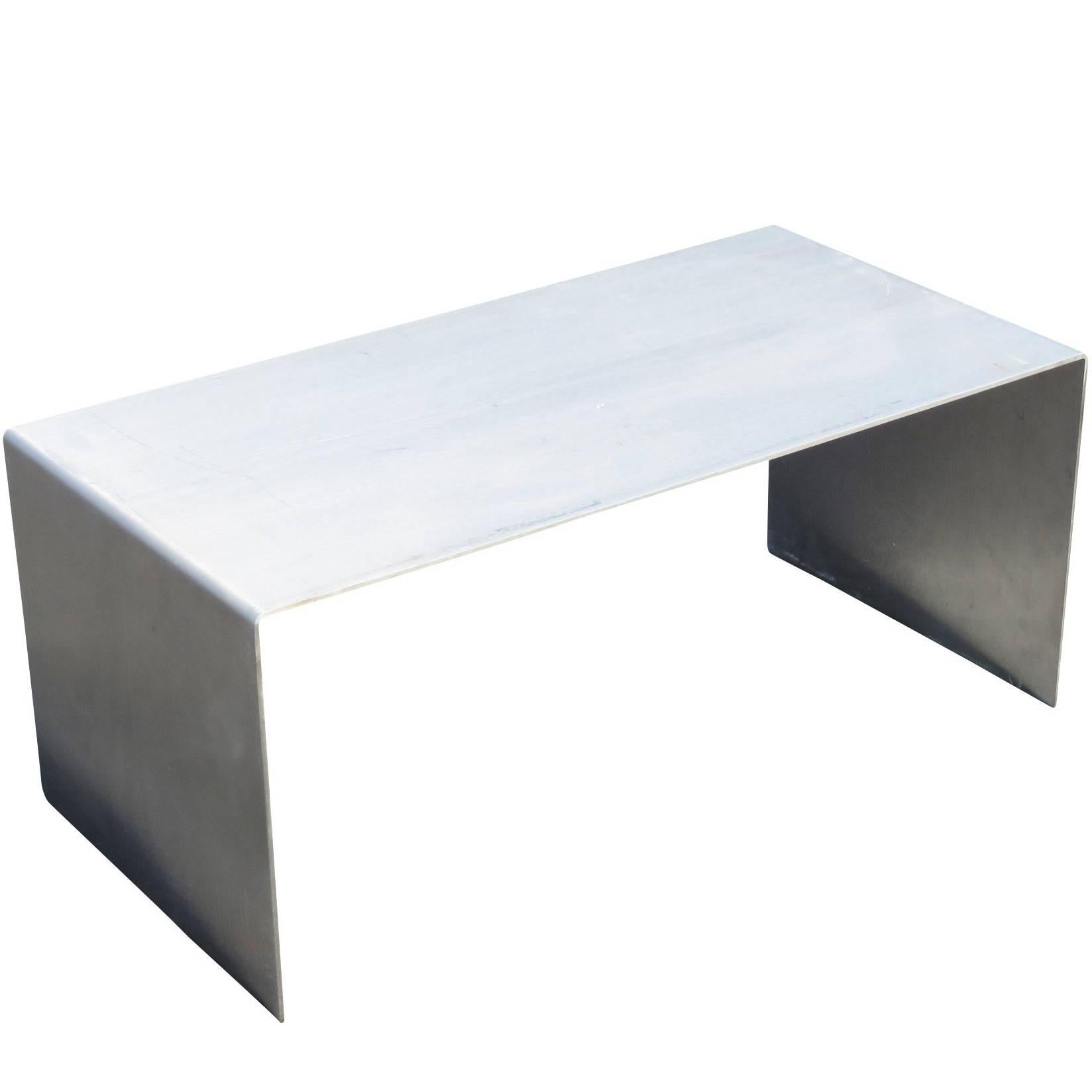 Modern Design Stainless Steel Coffee Table For Sale at 1stDibs