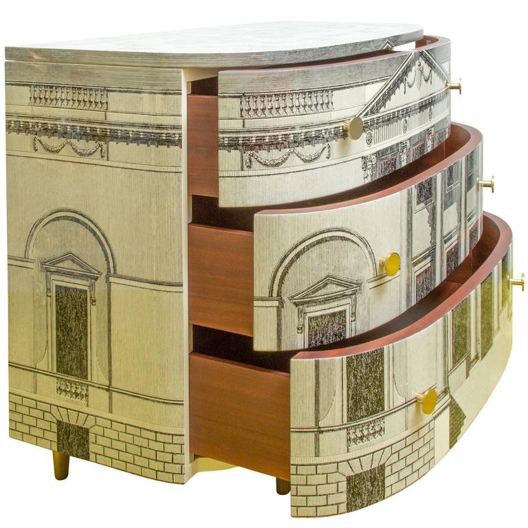 Fornasetti Cabinet Chest Palladiana For Sale at 1stDibs | fornasetti chest