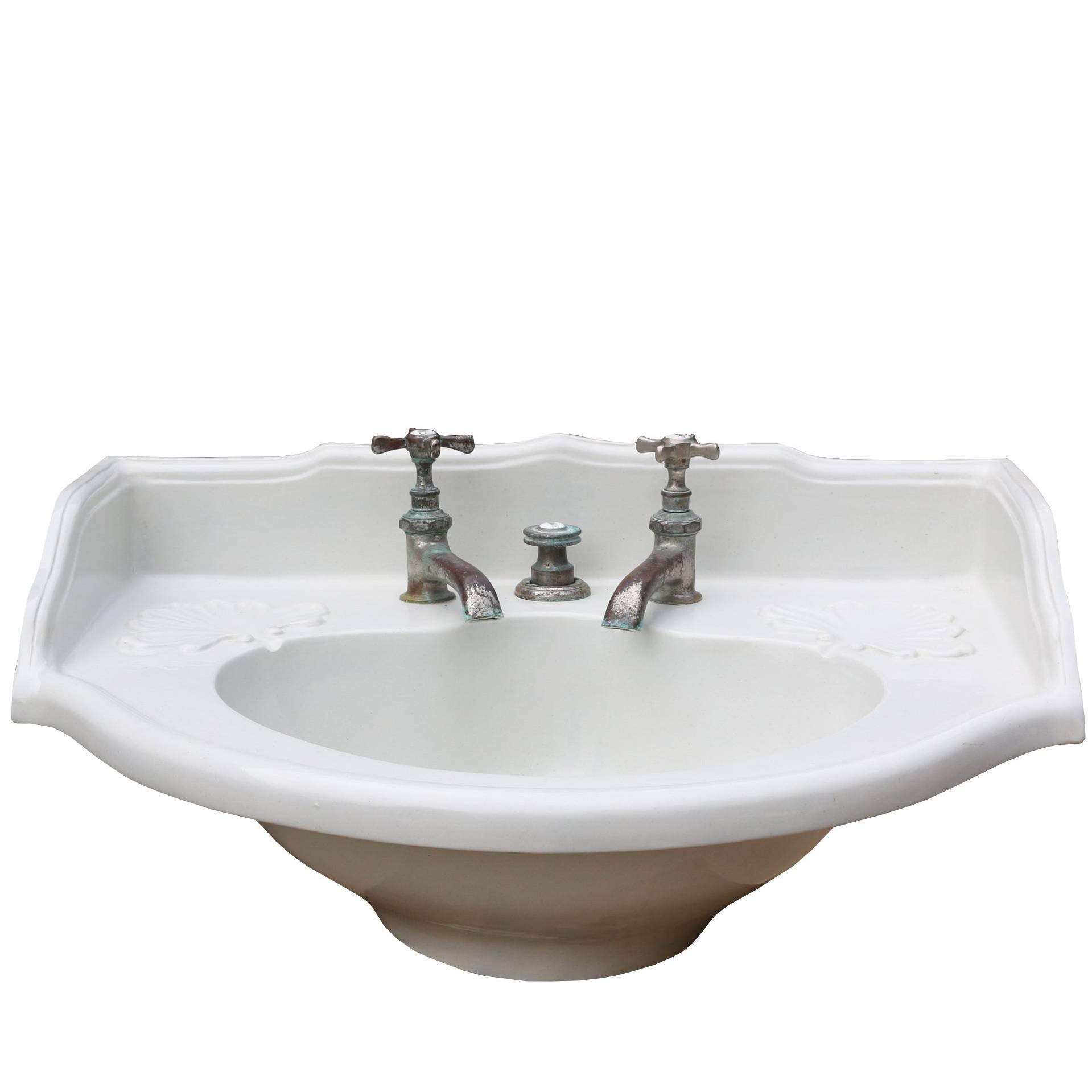 ‘Jacob Delafon’ Antique French Basin/ Sink, circa 1900 at 1stDibs