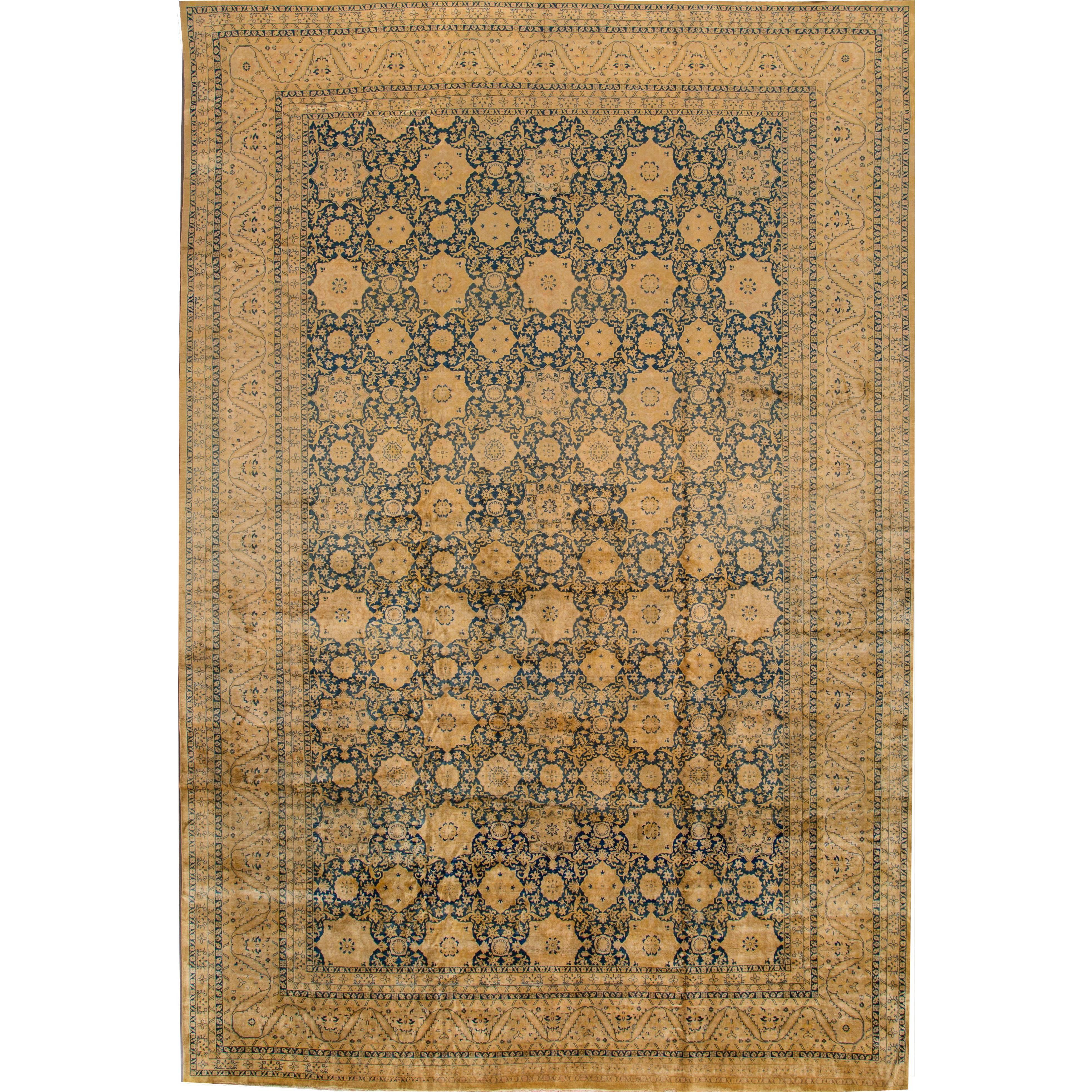 Simply Beautiful Modern Indian Rug at 1stDibs