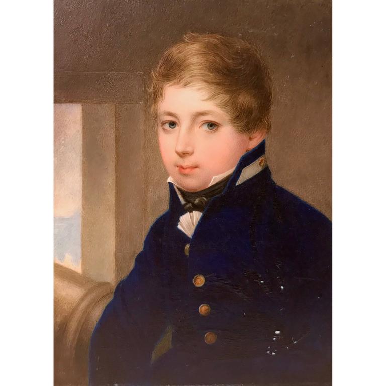 Portrait Miniature by John Cox Dillman Engleheart, circa 1815 at 1stDibs