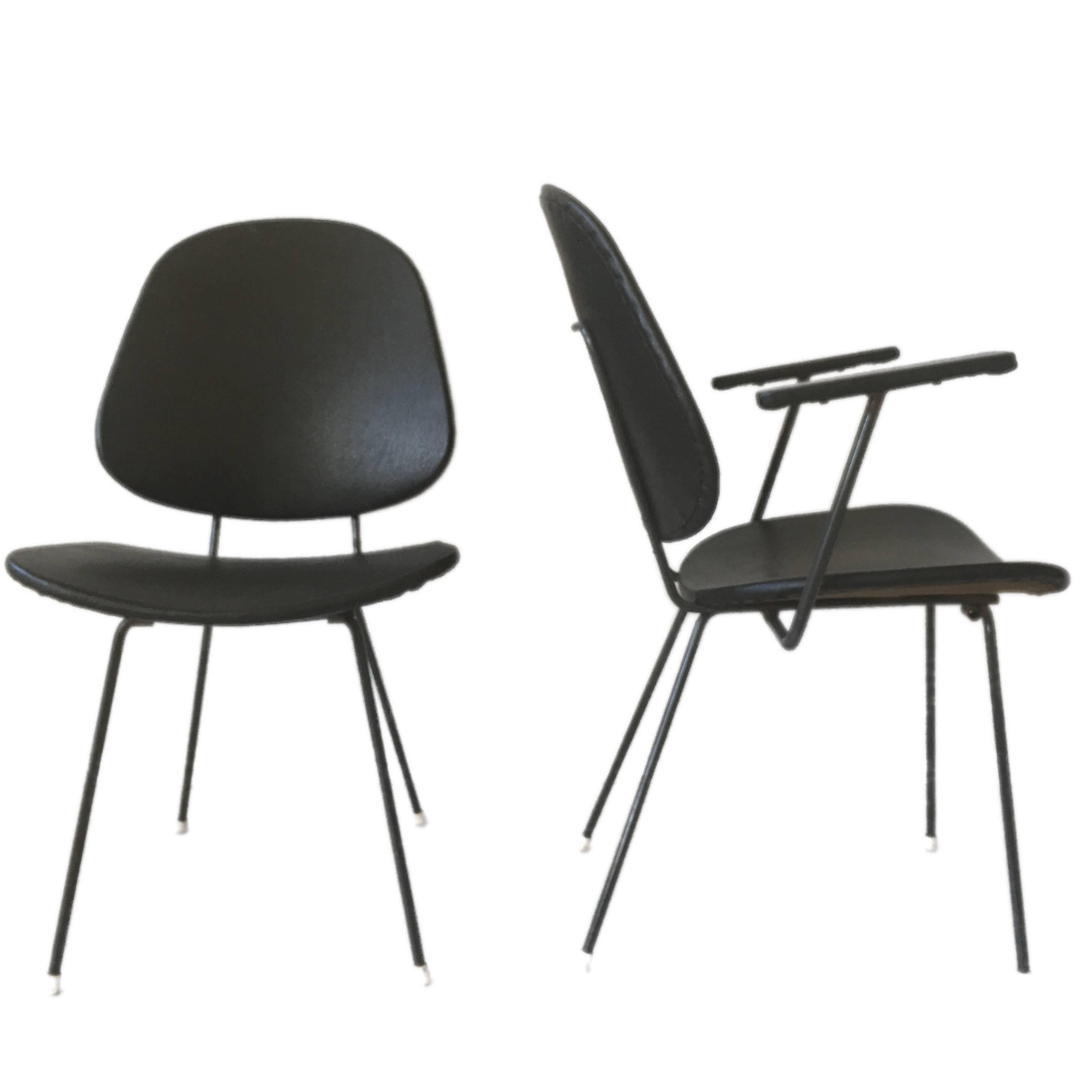 Kembo Rietveld Dining Chairs For Sale at 1stDibs