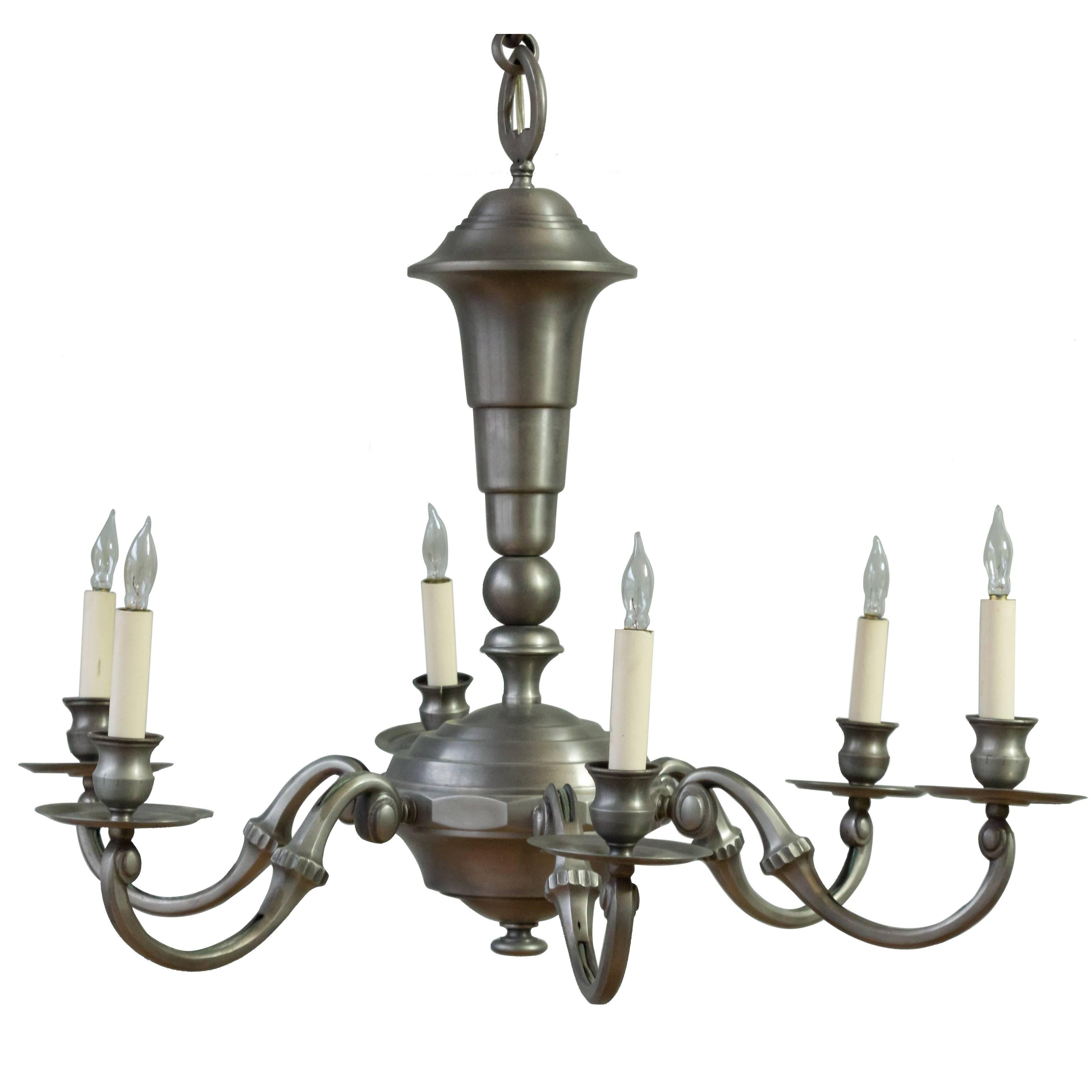 Antique Bronze Chandelier at 1stdibs
