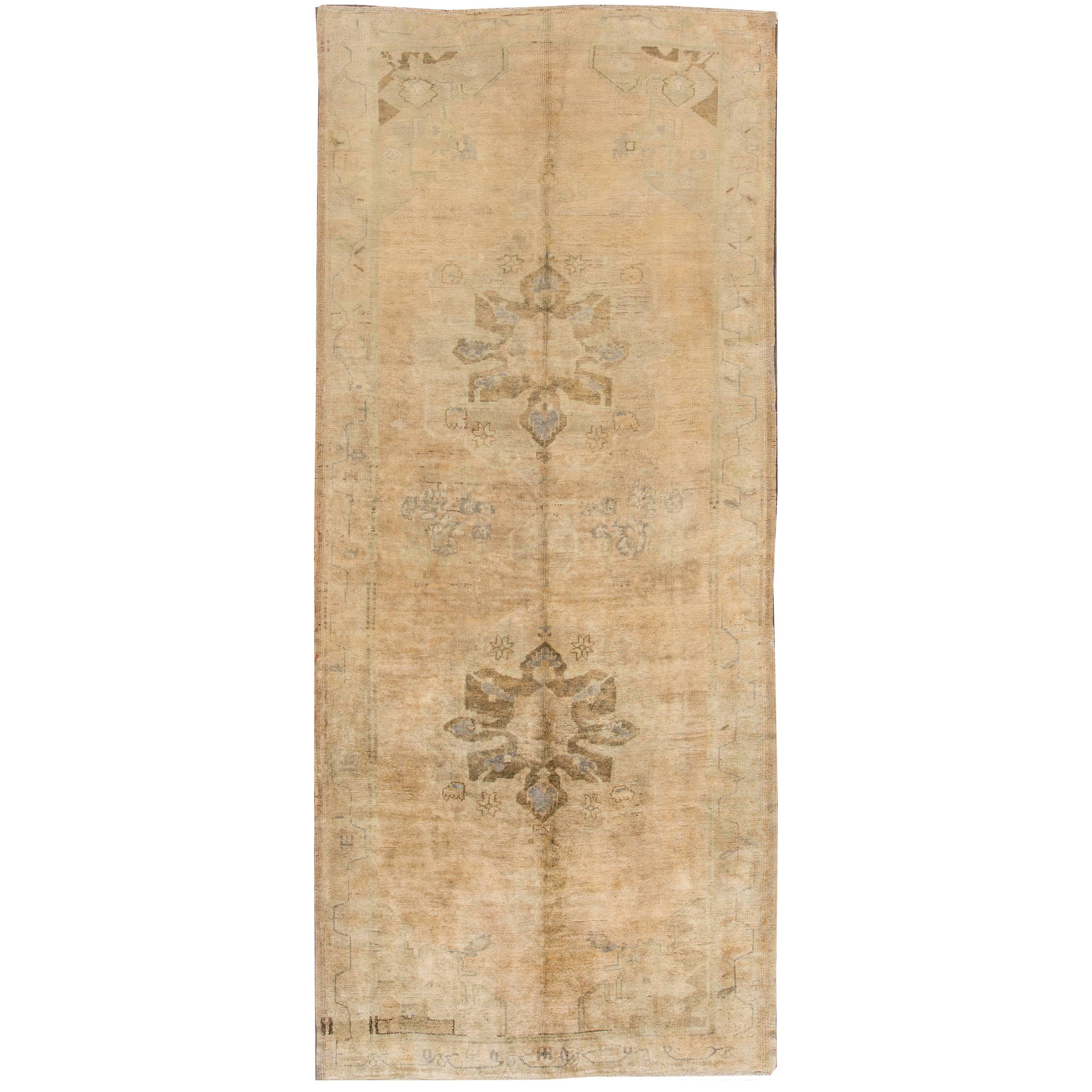 Antique Small Hand-Knotted Khotan Rug For Sale at 1stDibs