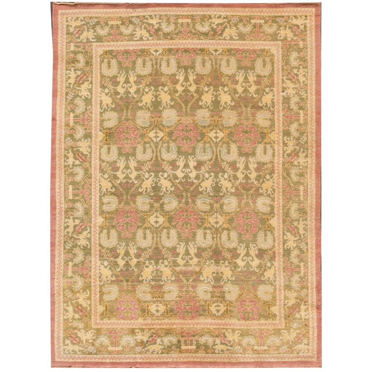 Antique Spanish Rug at 1stDibs