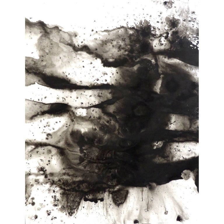 Contemporary Artist Cleveland Dean "Impressions" Sumi Ink Drawings 2017 ...