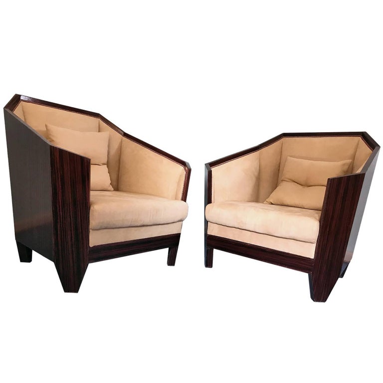 Art Deco Chairs, France, 1930s at 1stDibs