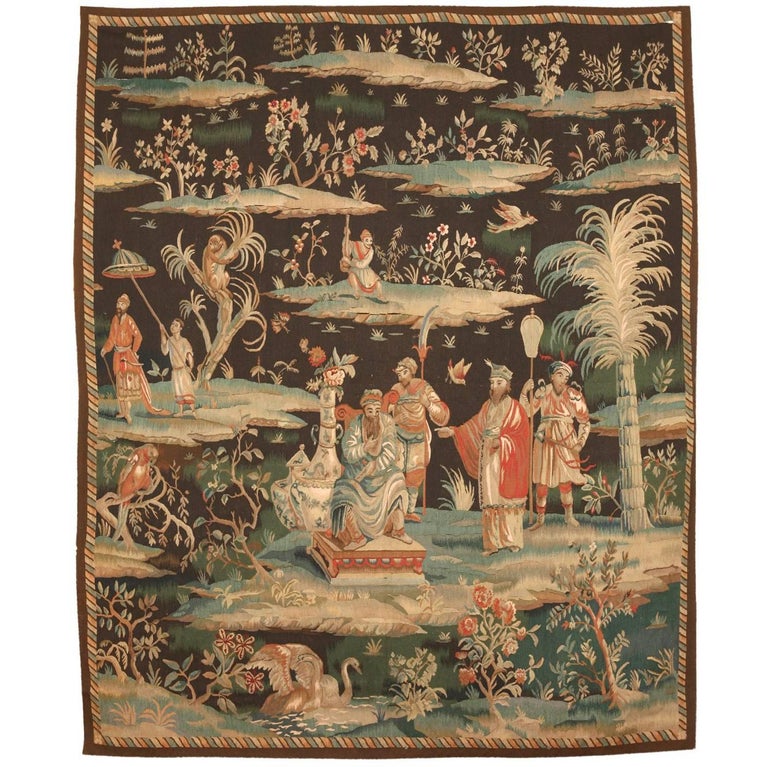 Fine Vintage Tapestry For Sale at 1stDibs