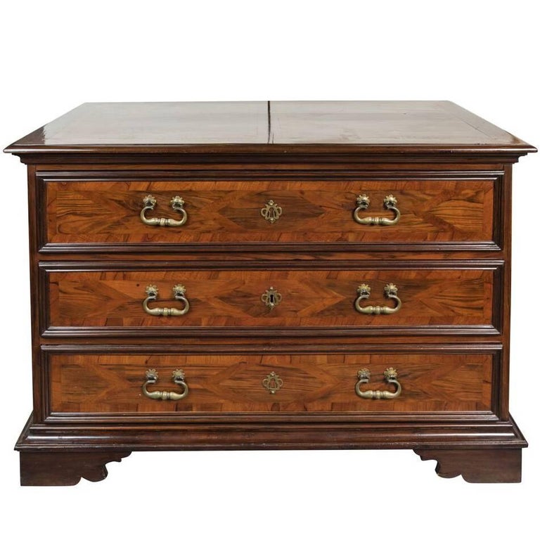 Veneered, Tuscan Commode with Hidden Drawer, circa 1870 For Sale at 1stDibs
