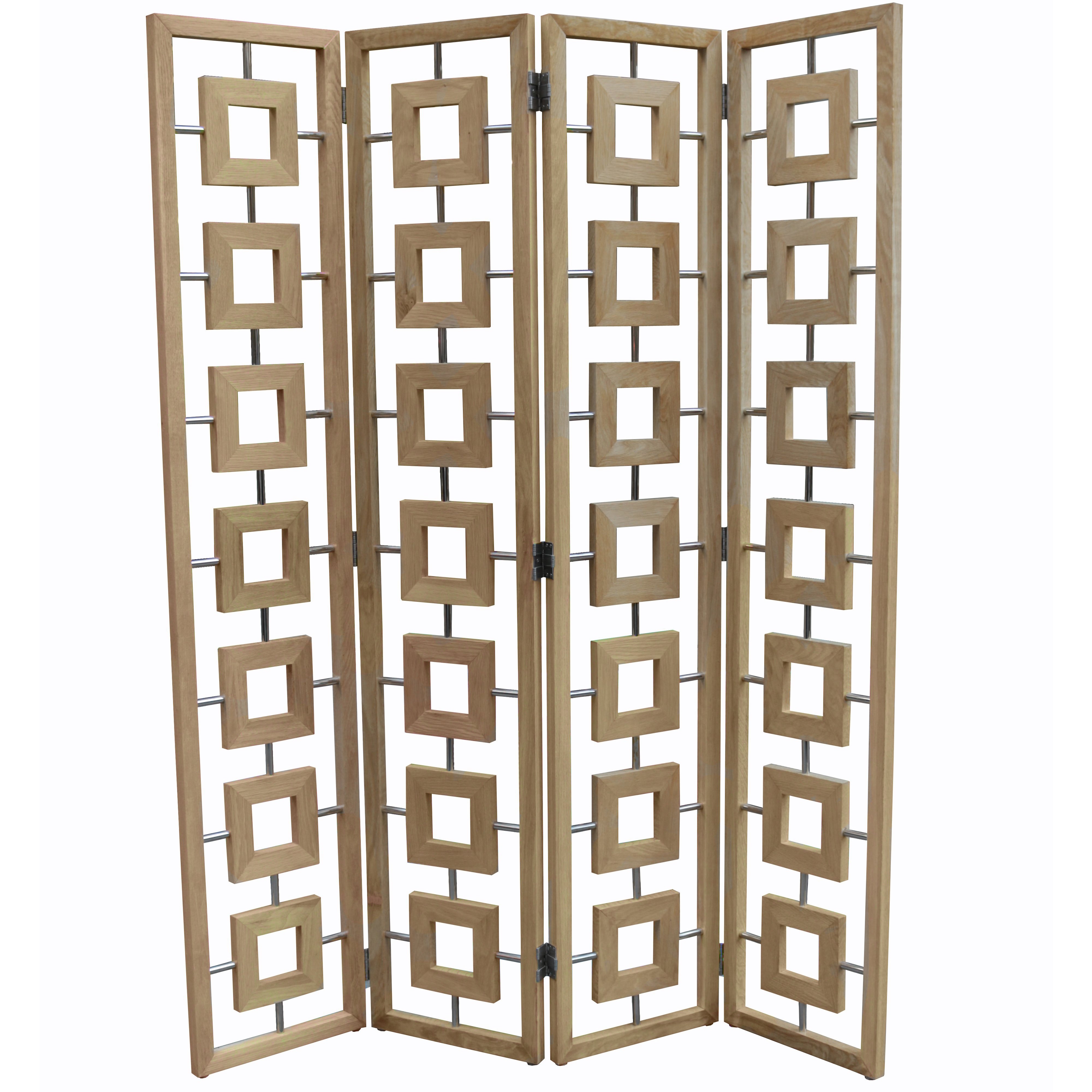 A Continental Antique Textile Covered Four Fold Screens For Sale at 1stDibs