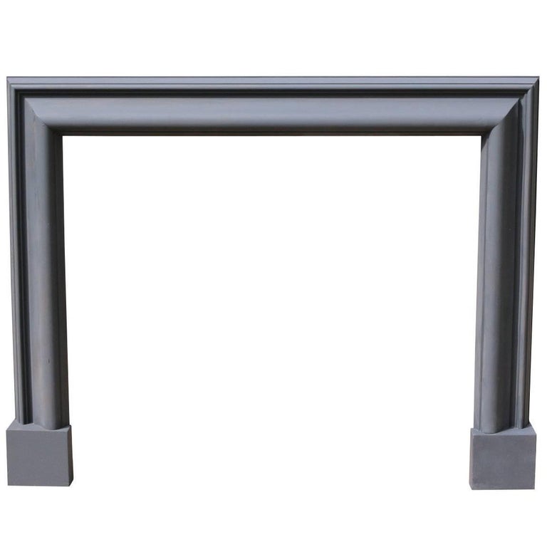 Antique Painted Timber Bolection Fire Surround, circa 1920 at 1stDibs