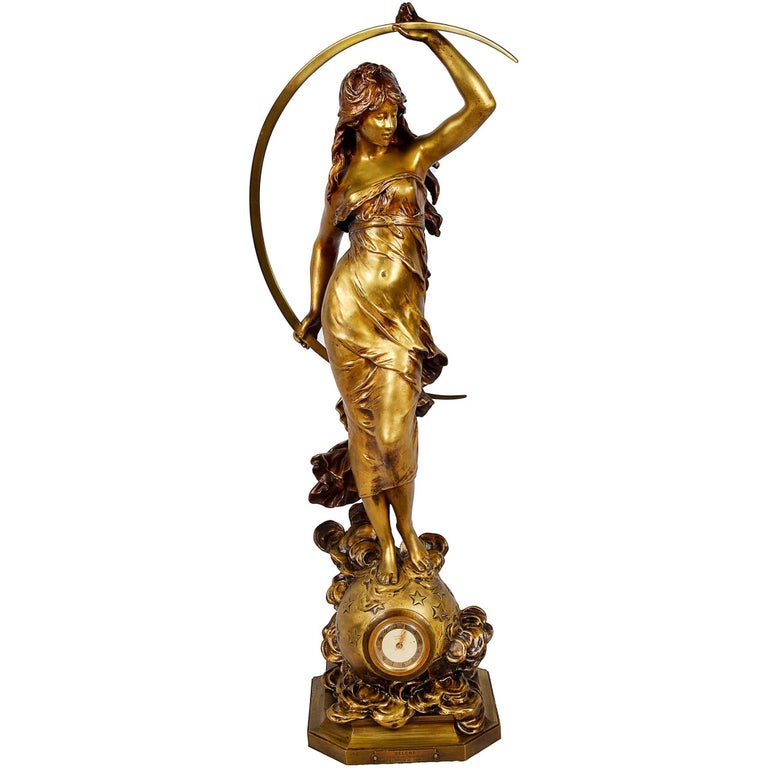 "Séléné" Sculpture by Auguste-Louis Moreau at 1stdibs