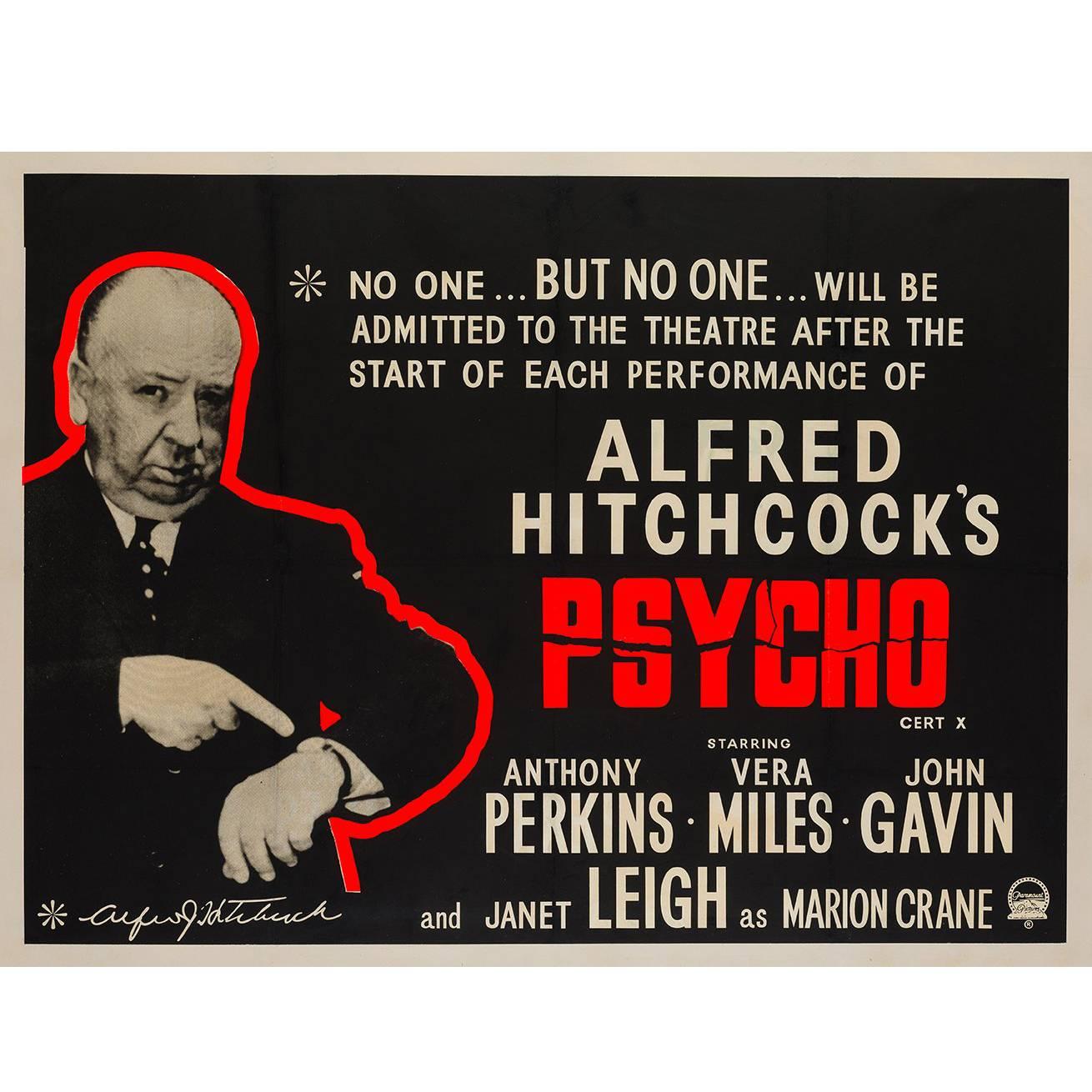 Psycho 1960 Poster