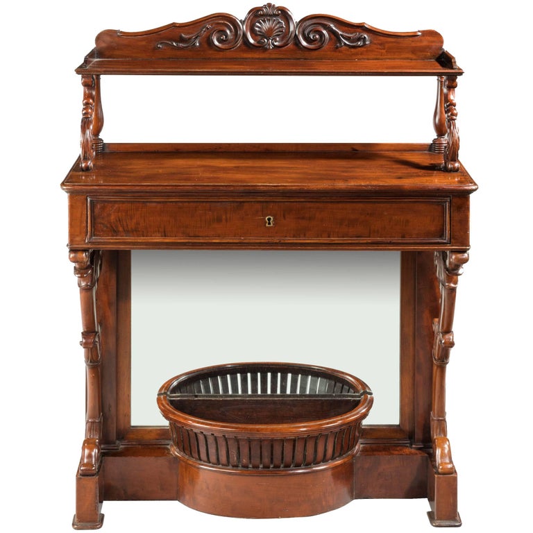 Regency Period Mahogany Pier Table Incorporating a Planter For Sale at ...