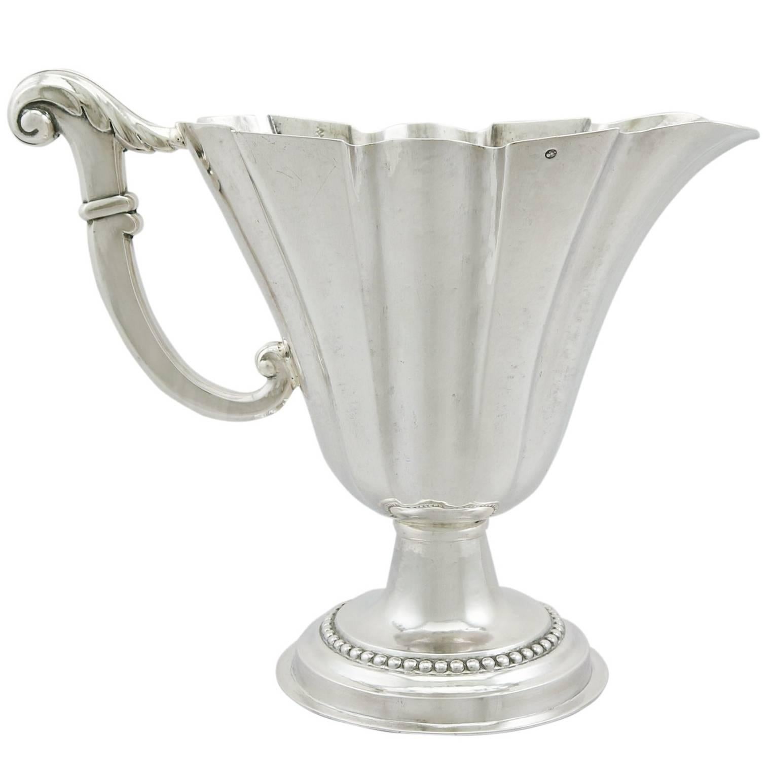 Sterling Silver Jug For Sale at 1stdibs