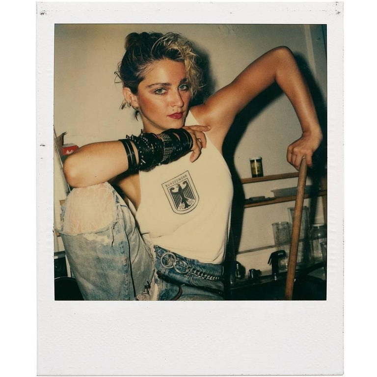 "Madonna 66" the Complete Set of Original Polaroids by Richard Corman ...