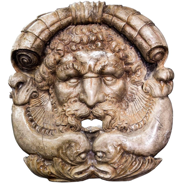 Venetian Grotesque Mascaron Sculpture, Late 19th-Early 20th Century at ...
