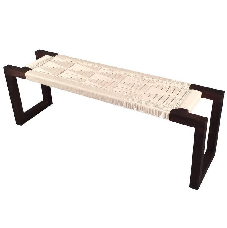 Fireside Bench by Peg Woodworking For Sale at 1stDibs