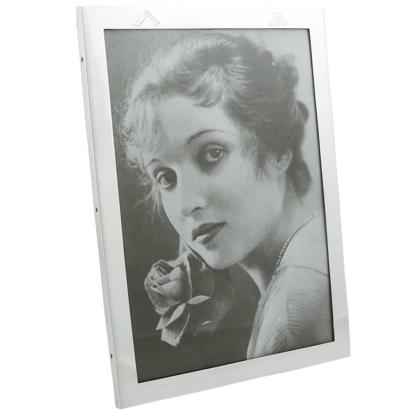 1922 Antique Sterling Silver Masonic Photograph Frame at 1stDibs ...