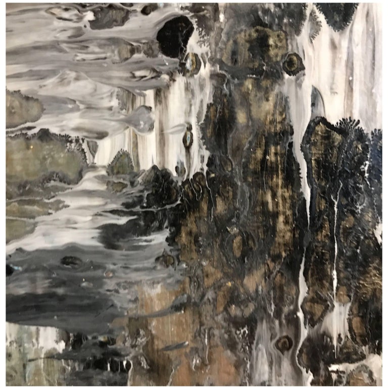 21st Century Quad Panel Paintings Headwaters by Michael Manthey at 1stDibs