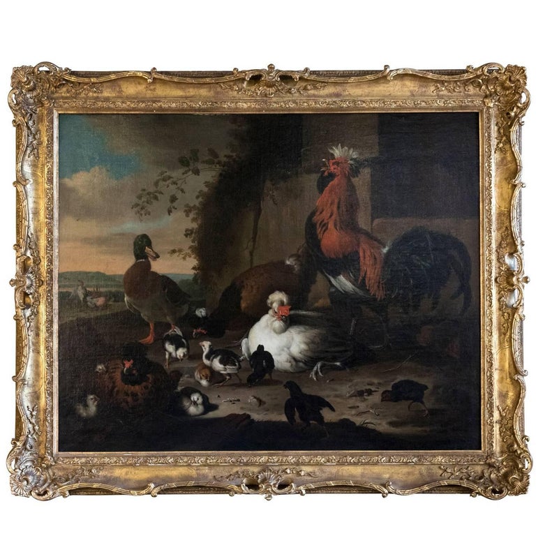 17th Century Dutch Painting of Various Birds at 1stDibs