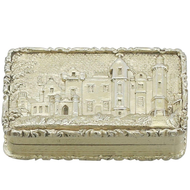 An Antique Silver Gilt Vinaigrette at 1stdibs