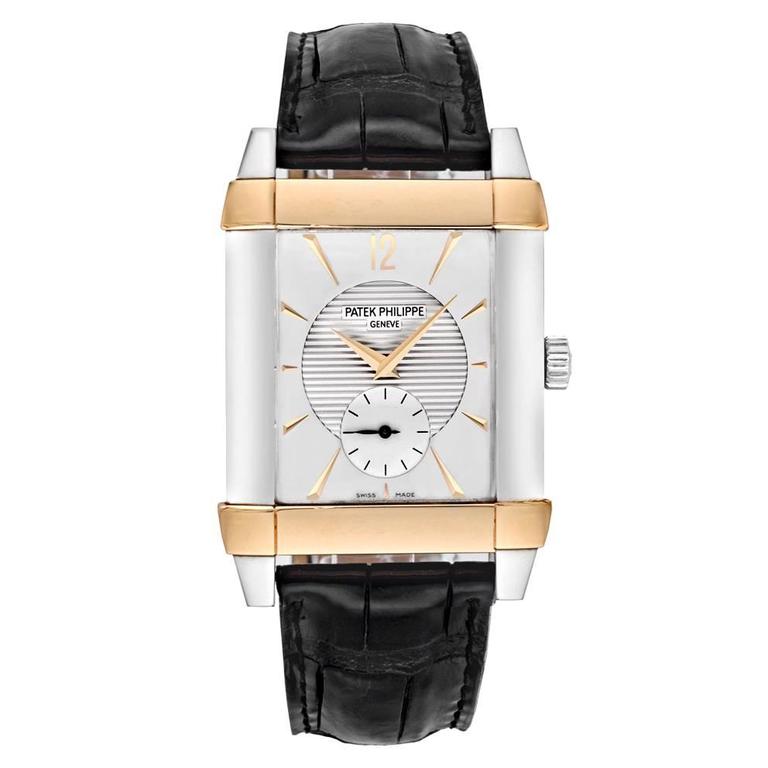 Patek Philippe Platinum Rose Gold Gondolo Wristwatch Ref 5111PR-001 at ...