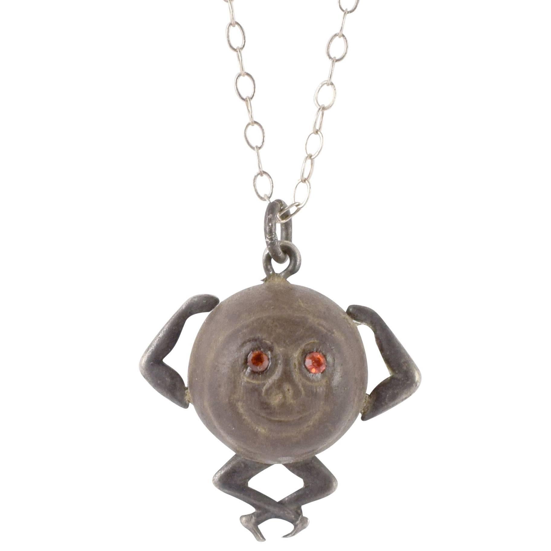 Antique WW1 “Touch Wud” Lucky Charm Pendant at 1stDibs | ww1 lucky charms