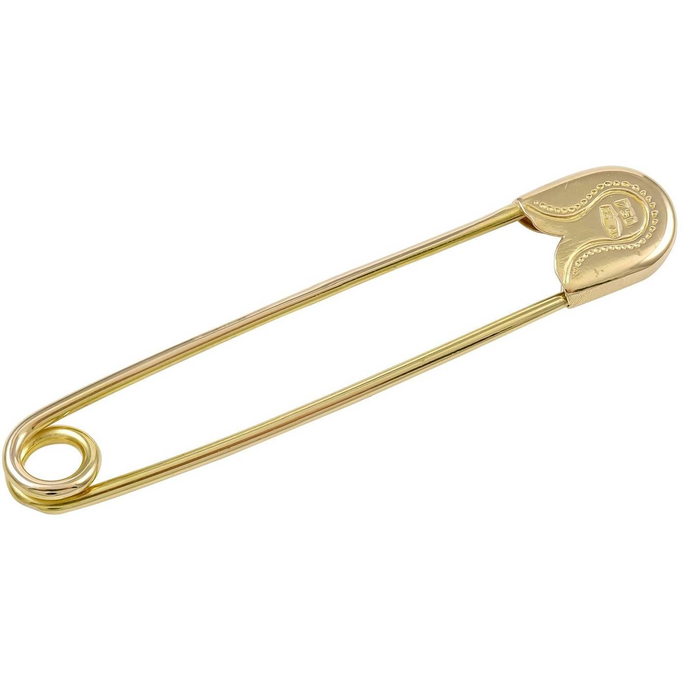 Antique Safety Pins - 3 For Sale on 1stDibs