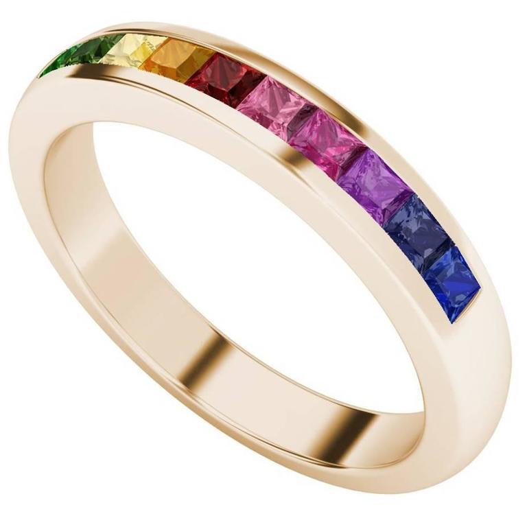 StyleRocks Rainbow Gold Ring For Sale at 1stDibs