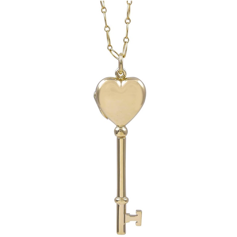 Tiffany and Co. Key to My Heart Locket Pendant at 1stDibs | antique ...